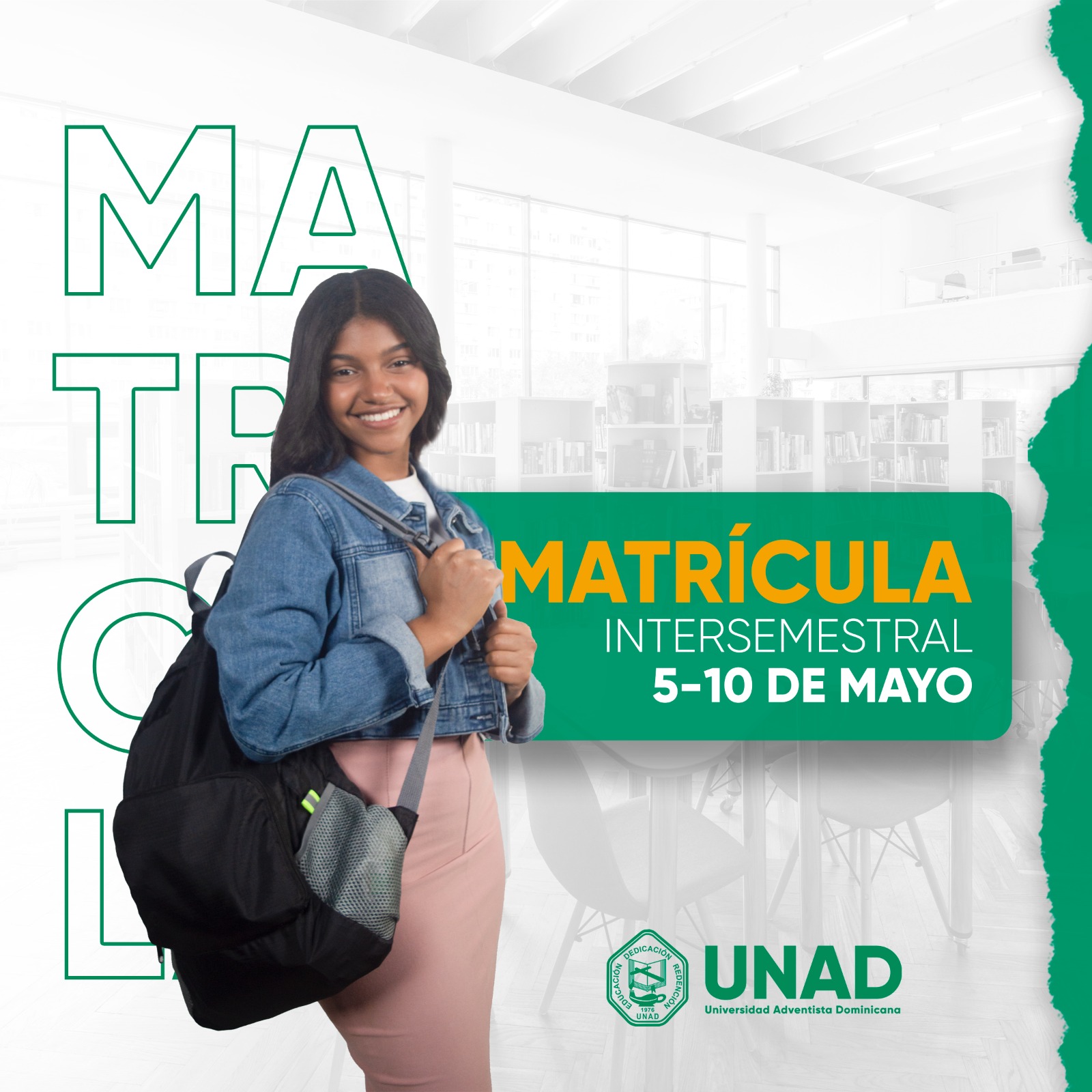 Matrícula UNAD – UNAD – Universidad Adventista Dominicana